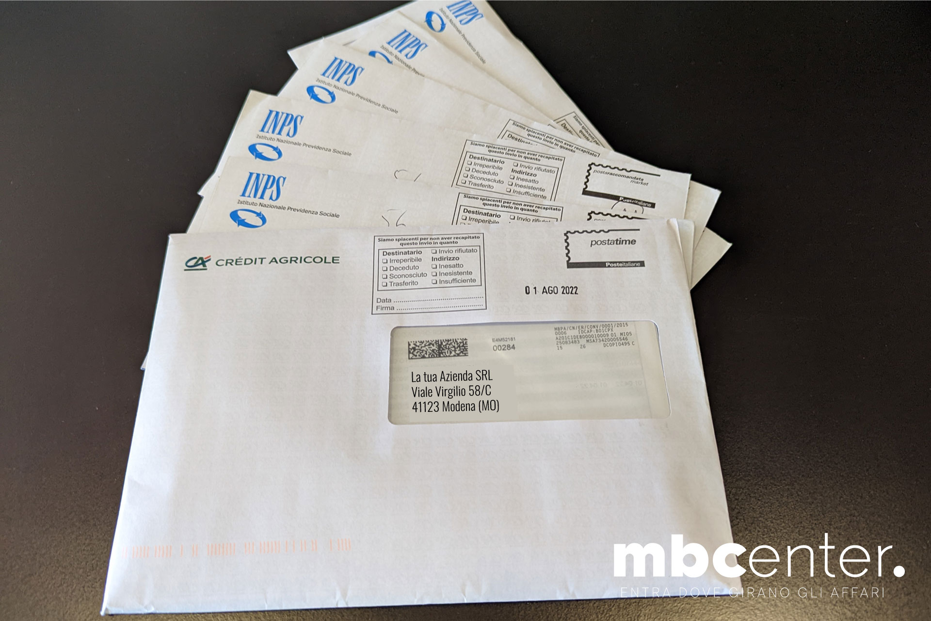 Domiciliazione postale a Modena - MBCenter